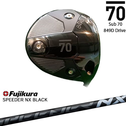 【楽天市場】Sub70 849Dドライバー[DW]サブセブンティsub70 SPEEDER NX BLACK Fujikura フジクラ ...