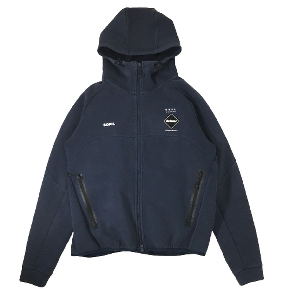 【楽天市場】FCRB F.C.Real Bristol VENTILATION HOODIE FCRB-212061 ネイビー M 【中古】【A1】：オーバーラップ楽天市場店