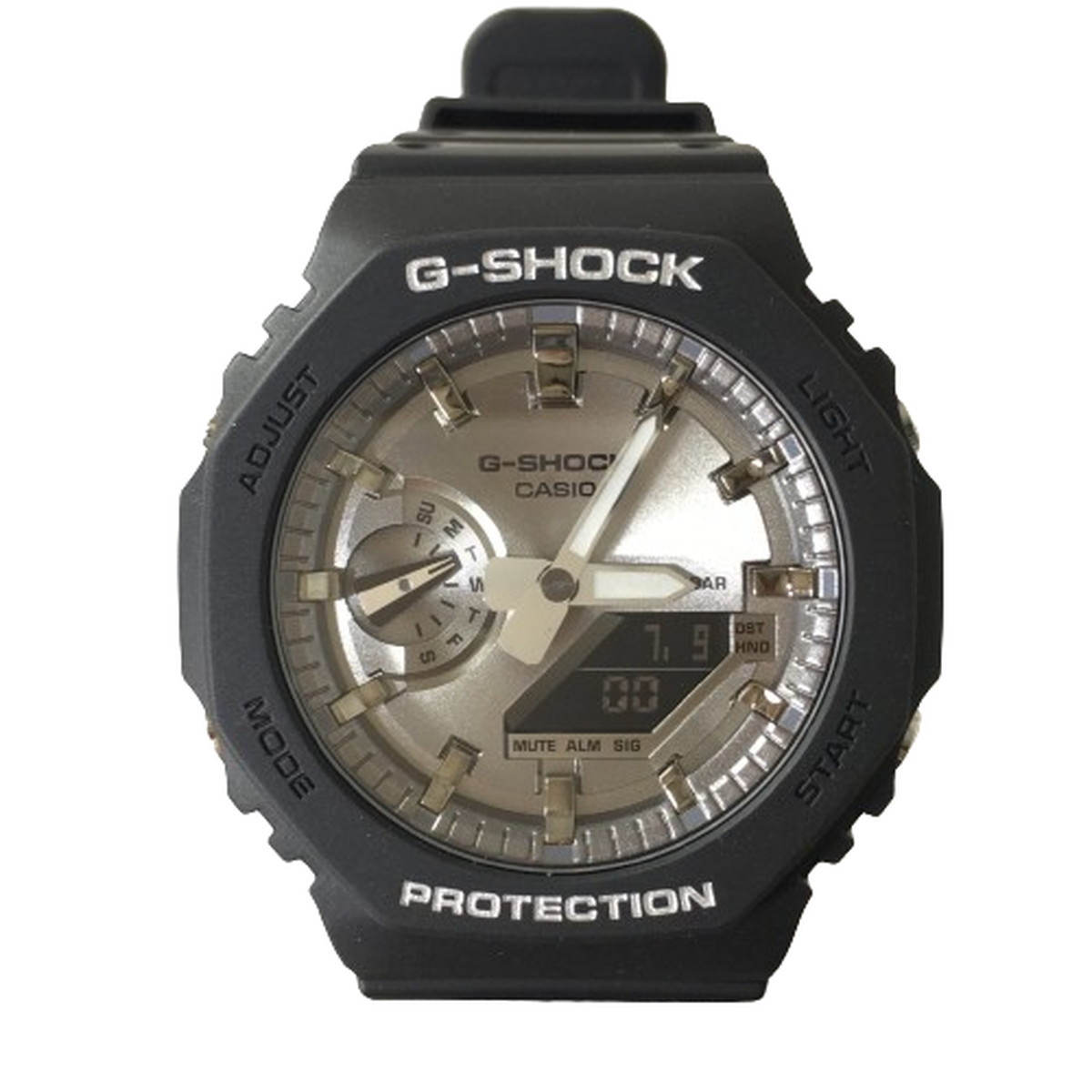 【楽天市場】未使用品 G-SHOCK ジーショック GA-2100SB-1ADR カーボンコアガード GA-2100SB-1AJF CASIO ...
