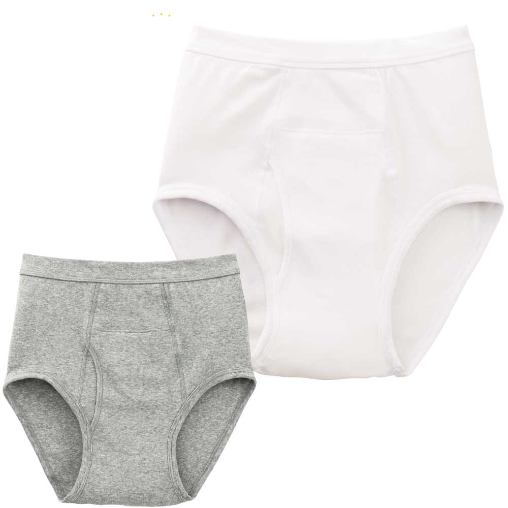 【楽天市場】安心快適ブリーフ 2枚組 3L 4L 5L 40cc 抗菌防臭＋消臭 にじみ出し防止 M~5L メンズ 紳士 用：ハナサンナチュレ