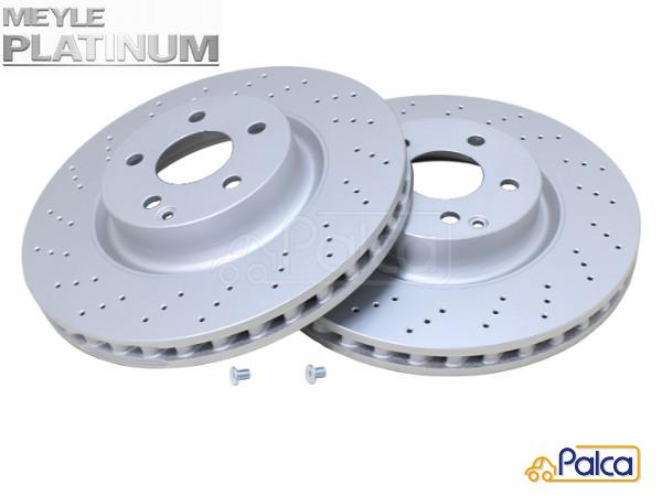 【楽天市場】メルセデス ベンツ ドリルド フロントブレーキローター 2枚セット 防錆PDタイプ 335X32MM W221/S350,S550 ...