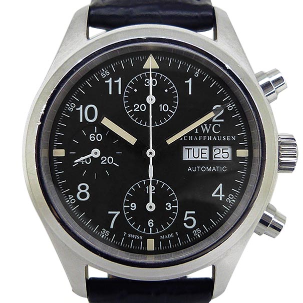 【楽天市場】IWC IW370603 メカニカル フリーガー クロノグラフ ブラック【中古】：PLUS ONE