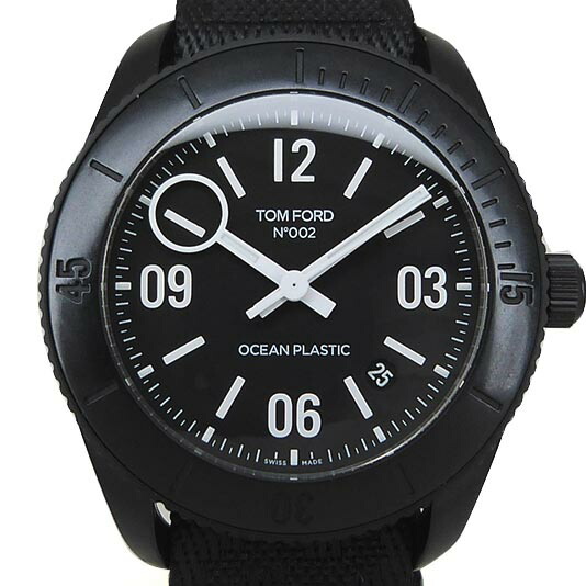 【楽天市場】トムフォード【TOM FORD】 TF0120248283 N.002 オーシャンプラスチックスポーツ オートマティック ブラック ...