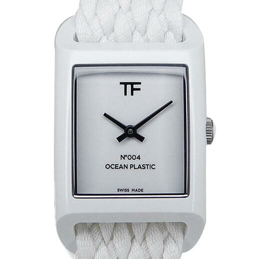 【楽天市場】トムフォード【TOM FORD】 TF0120249879 N.004 オーシャンプラスチック タイムピース ホワイト QZ【未 ...