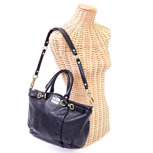 【楽天市場】コーチ COACH マディソン サッチェル 18609 ハンドバッグ 2way ショルダーバッグ ゴールド金具 レザー レディース ...