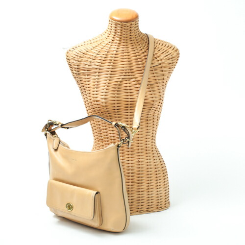 【楽天市場】コーチ COACH ショルダーバッグ レガシー コートニー ホーボー 22381 2WAY ワンショルダー レディース ベージュ ...