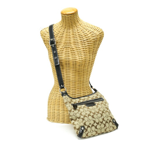 【楽天市場】コーチ COACH ショルダーバッグ キャンバス レザー シグネチャー F14689 肩掛け 斜めかけ メンズ レディース ...