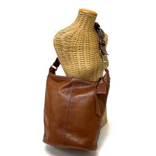 【楽天市場】コーチ COACH ショルダーバッグ レザー 11423 肩掛け メンズ レディース ブラウン 【中古】 mah05018：p.o ...
