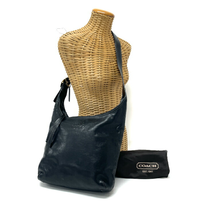【楽天市場】コーチ COACH ショルダーバッグ レザー 12406 肩掛け 斜めかけ メンズ レディース ブラック 中古 mag28021 ...