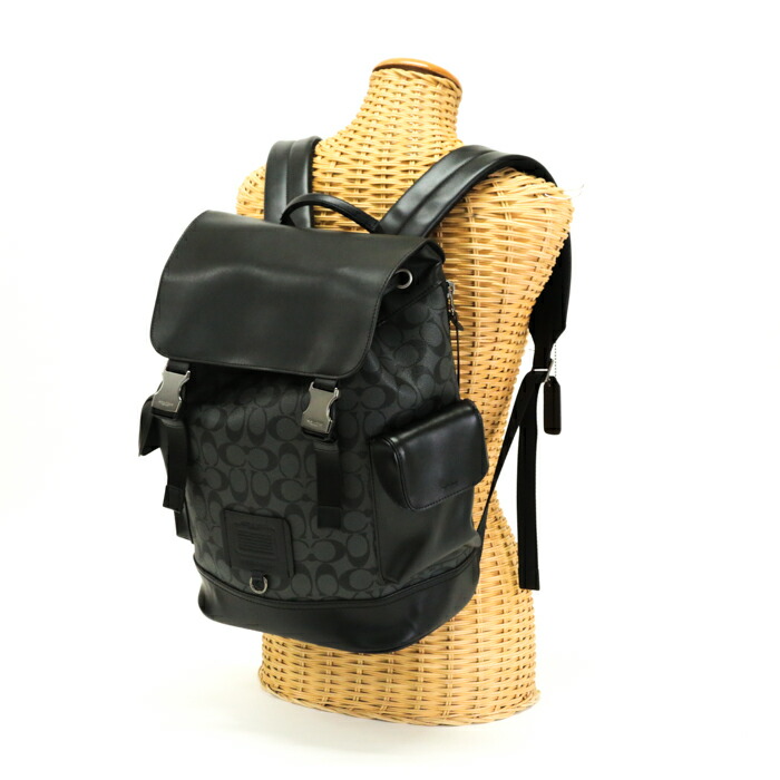 【楽天市場】コーチ COACH リビングトン バックパック PVC レザー シグネチャー 40344 リュック デイパック バッグ 大容量 ...