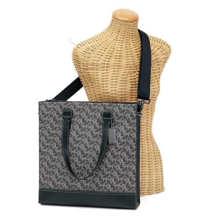 【楽天市場】コーチ COACH グラハム ストラクチャード トート PVC / リファインド カーフ レザー シグネチャー モノグラム ...