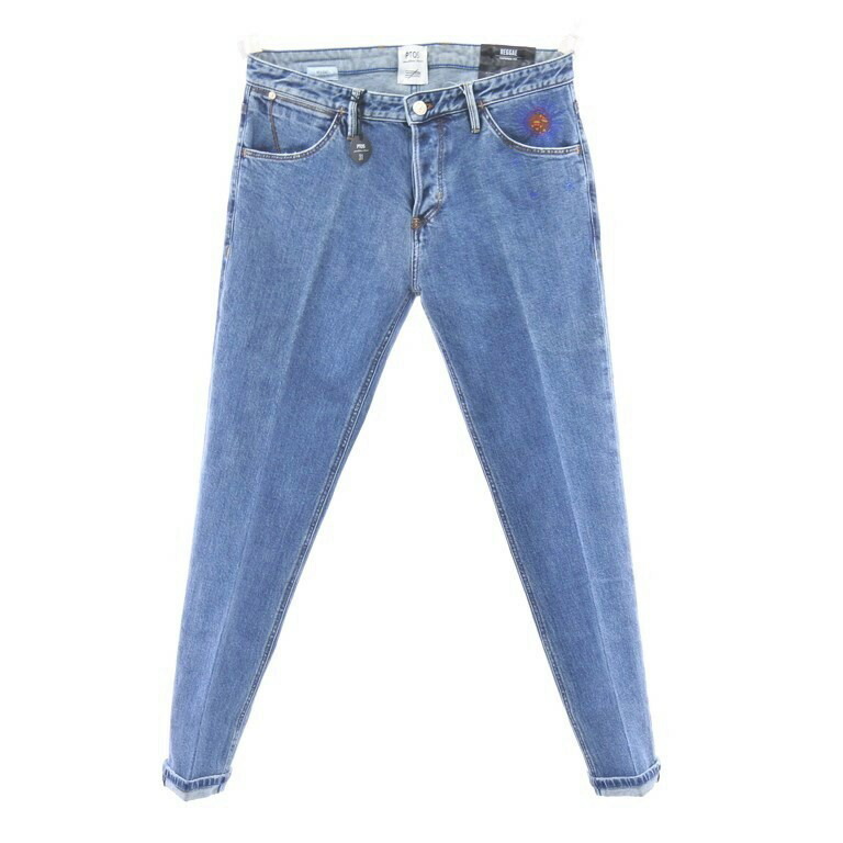 【楽天市場】【新品アウトレット】ピーティーゼロチンクエ PT05 REGGAE 刺繍 ストレッチ デニムパンツ ブルー【サイズ31】【BLU】【S/S/A/W】【状態ランクN-】【メンズ ...