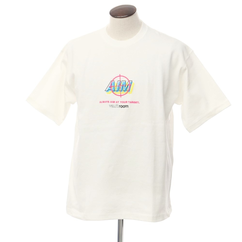 【楽天市場】【中古】ボルトルーム vaultroom AIM TEE コットン クルーネック 半袖Tシャツ ホワイト【サイズL】【WHT】【S ...