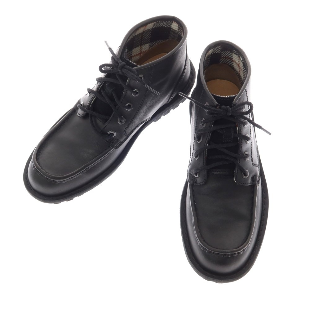 【楽天市場】【中古】クラークス Clarks MANLY PATH モカシン レースアップブーツ ブラック【サイズUK7】【BLK】【S/S ...