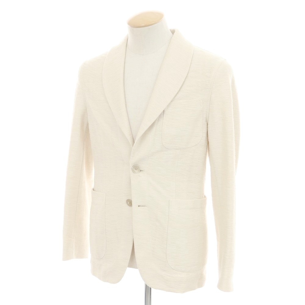 【楽天市場】【中古】ザ ジジ THE GIGI コットン ショールカラー カジュアルジャケット アイボリー【サイズ44】【WHT】【S/S ...