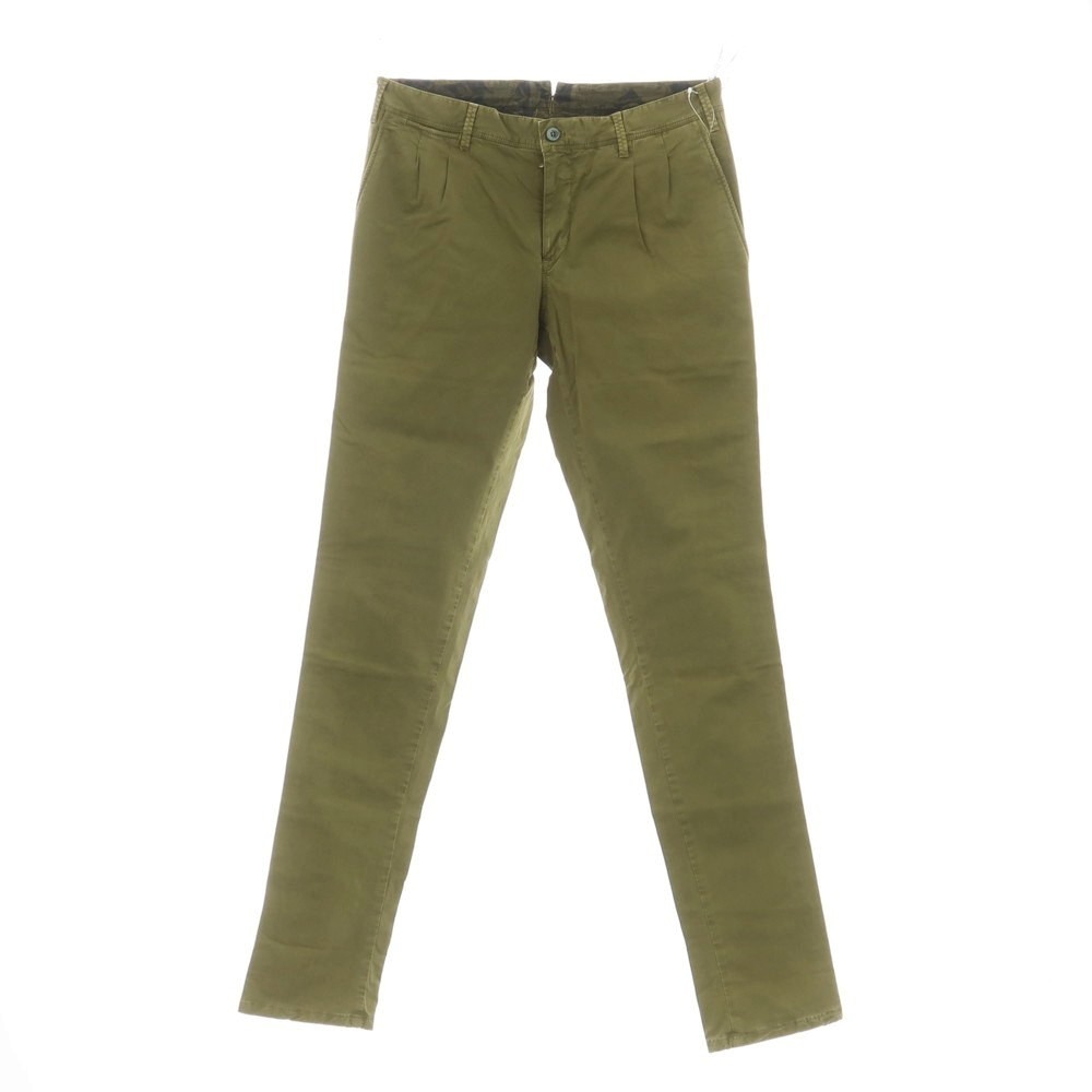 【楽天市場】【中古】ピーティーゼロウーノ PT01 ストレッチ コットン カジュアルスラックスパンツ オリーブグリーン【サイズ48】【GRN】【S/S】【状態ランクB】【メンズ】【749778 ...