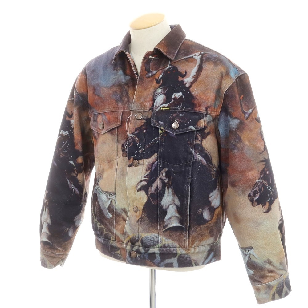 【楽天市場】【中古】シュプリーム Supreme 2024年秋冬 Frazetta Faux Shearling Lined Trucker ...