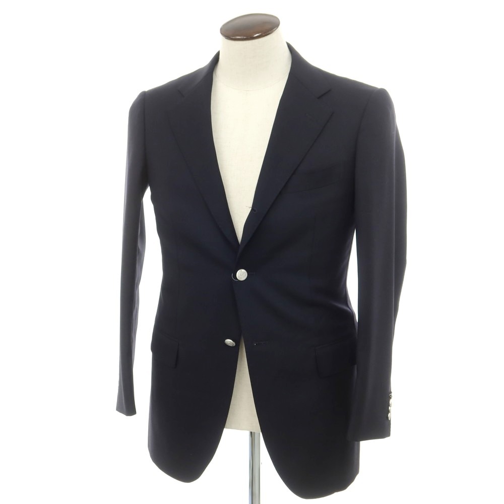【楽天市場】【中古】フランコ プリンツィバリー FRANCO PRINZIVALLI ウール 3B ブレザー テーラードジャケット ダーク ...