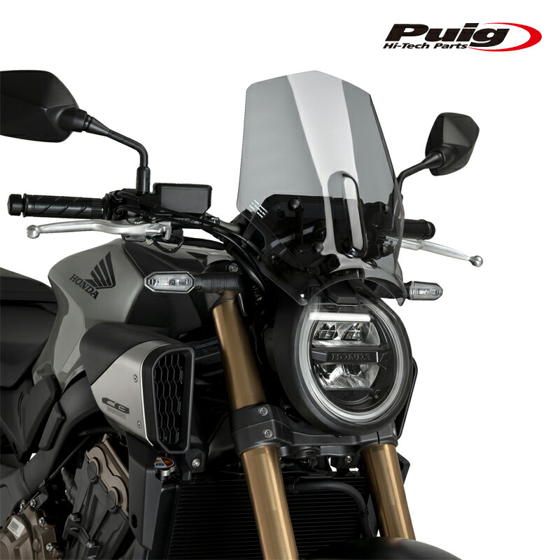 【楽天市場】Puig 21960H NEW GENERATION WINDSHIELD SPORT [SMOKE] HONDA CB650R NEO SPORTS CAFE (24-25 ...