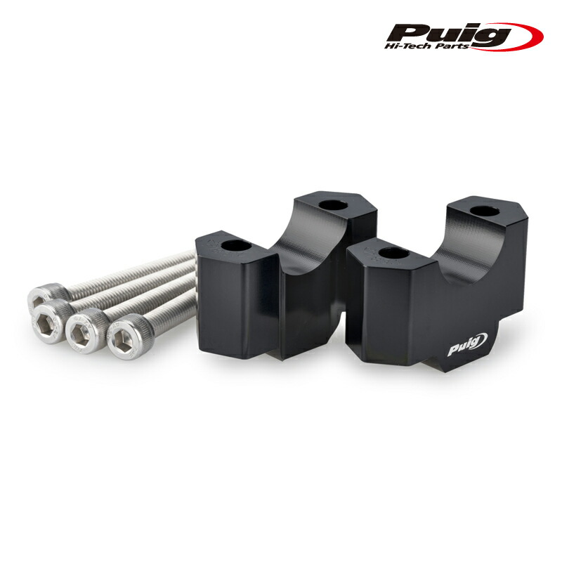 【楽天市場】Puig 22183N HANDLE UP RISERS [BLACK] BMW F900G (24-25) プーチ ハンドル ...