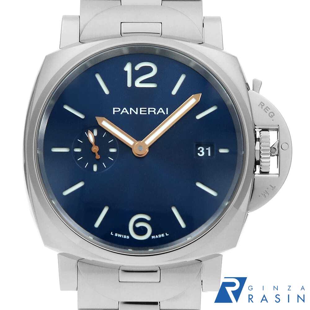 【楽天市場】【最大5万円クーポン＆ポイント2倍】パネライ ルミノール ドゥエ PAM01124 Y番 メンズ【中古】【腕時計】【送料無料 ...