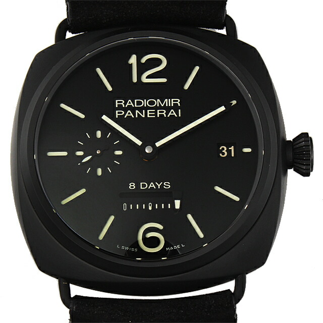 【楽天市場】【ローン60回払い特別低金利】パネライ ラジオミール 8DAYS チェラミカ PAM00384 メンズ(N-PAM00384 ...