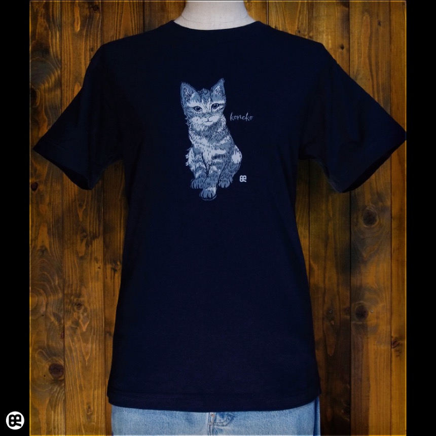 【楽天市場】こねこ：ネイビー：Tシャツ：Tシャツ通販のREDBROS.楽天市場店