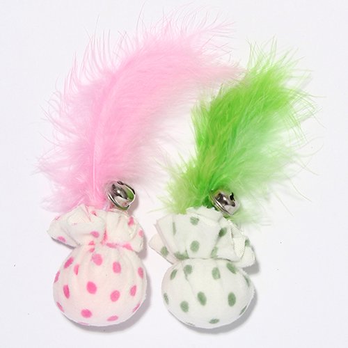 【楽天市場】【最大2000円OFFクーポン配布中】 ルークラン ROOP ループファニーズ ベイビーフェザー 2個セット（猫用おもちゃ）【ご注文後のキャンセル・返品・交換不可】：Relish