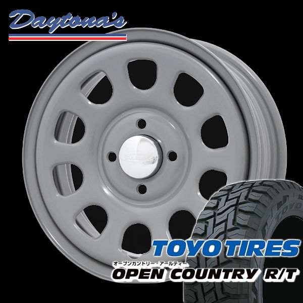 【楽天市場】送料無料軽トラック ハイゼット キャリー N-VAN等デイトナグレー145/80R12 80/78N 6PRTOYO オープン ...