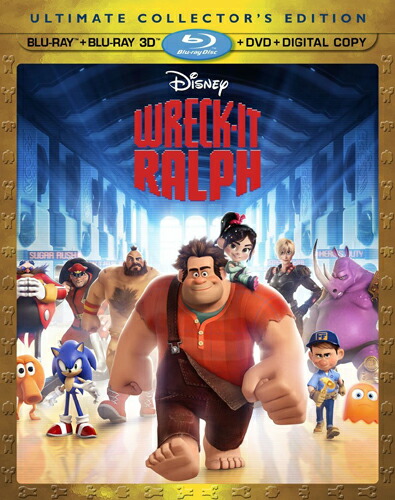 【楽天市場】新品北米版Blu-ray 3D！【シュガー・ラッシュ 3D】 Wreck-It Ralph [Blu-ray 3D/Blu-ray ...