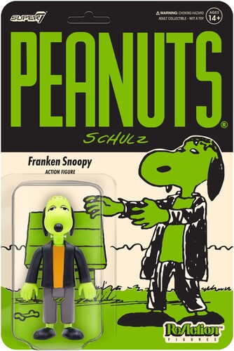 【楽天市場】Super7 - Peanuts ReAction Figure Wave 5 - Franken Snoopy ＜スヌーピー ...