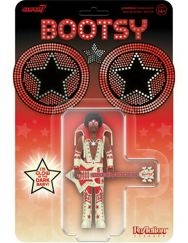 【楽天市場】Super7 - Bootsy Collins - ReAction Figures Wv3 - Bootsy Collins ...