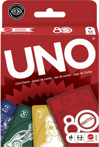 【楽天市場】＜ウノ＞Mattel Games - UNO: Ruby Red, Mattel 80th Anniversary：RGB DVD ...
