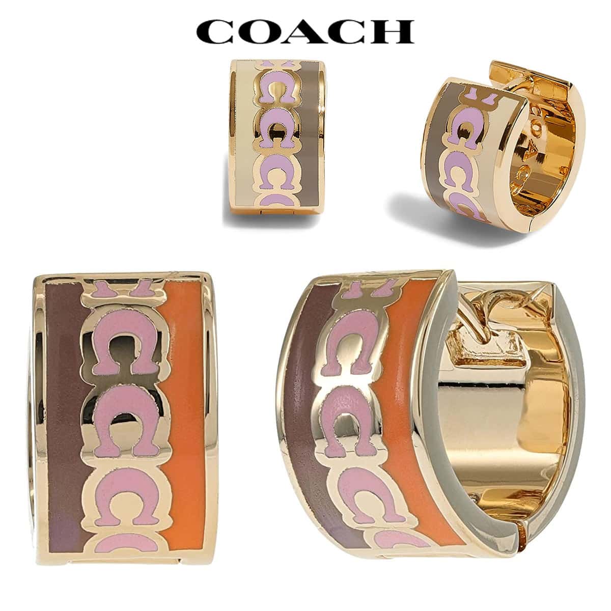 【楽天市場】コーチ ピアス アクセサリー フープ 極小 ブランド シグネチャー レディース コーチアウトレット Coach：Rio Planet