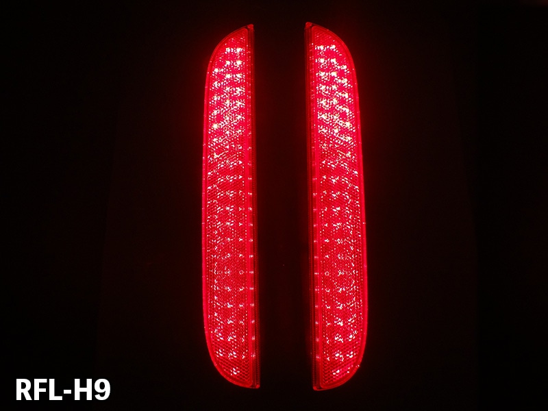 【楽天市場】ジュナック LEDリフレクター RFL-H9 JUNACK LED REFLECTOR：カーパーツ ライジング