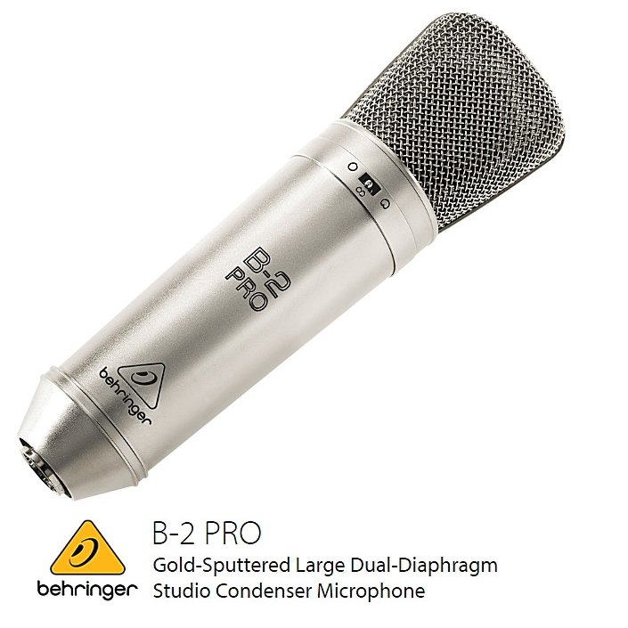 【楽天市場】BEHRINGER/べリンガー B-2 PRO デュアルラージダイアフラム搭載コンデンサー型マイクロホン B-2 PRO ...