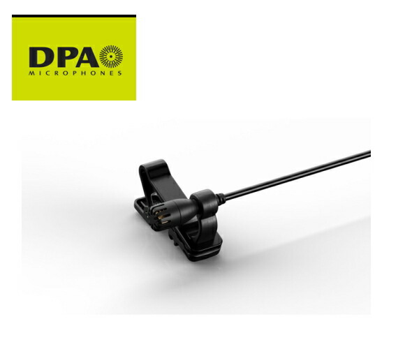 【楽天市場】DPA／2061-OL-C-B03-Acc（黒/LEMO端子）ミニチュア・マイクロホン 無指向性 ラベリアマイク ピンマイク ...