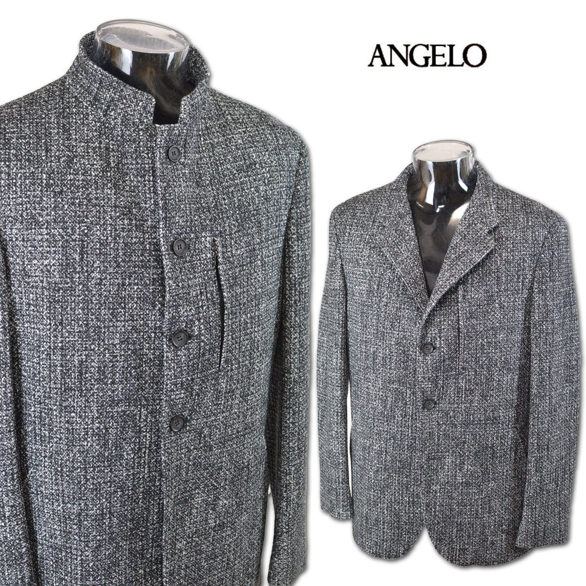 【楽天市場】アンジェロ ジャケット メンズ 秋冬用 黒 M L LL 25-4105-04-05【 あす楽 送料無料 】 [ ANGELO ...