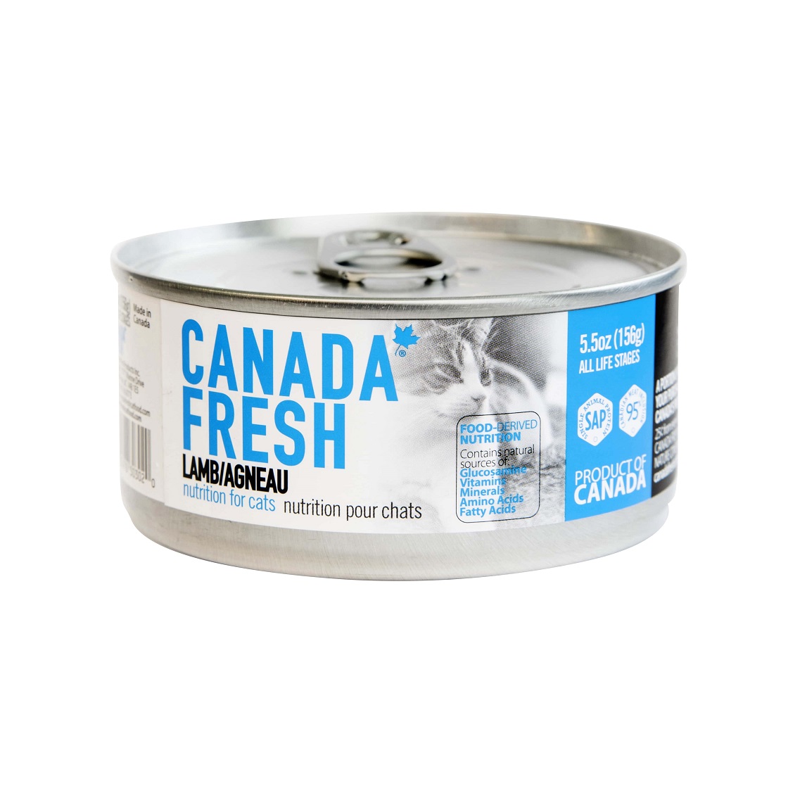 【楽天市場】【25日限定エントリー＆抽選でP100％＋クーポン有】PatKind 猫用総合栄養食 Canada fresh ラムSAP ...