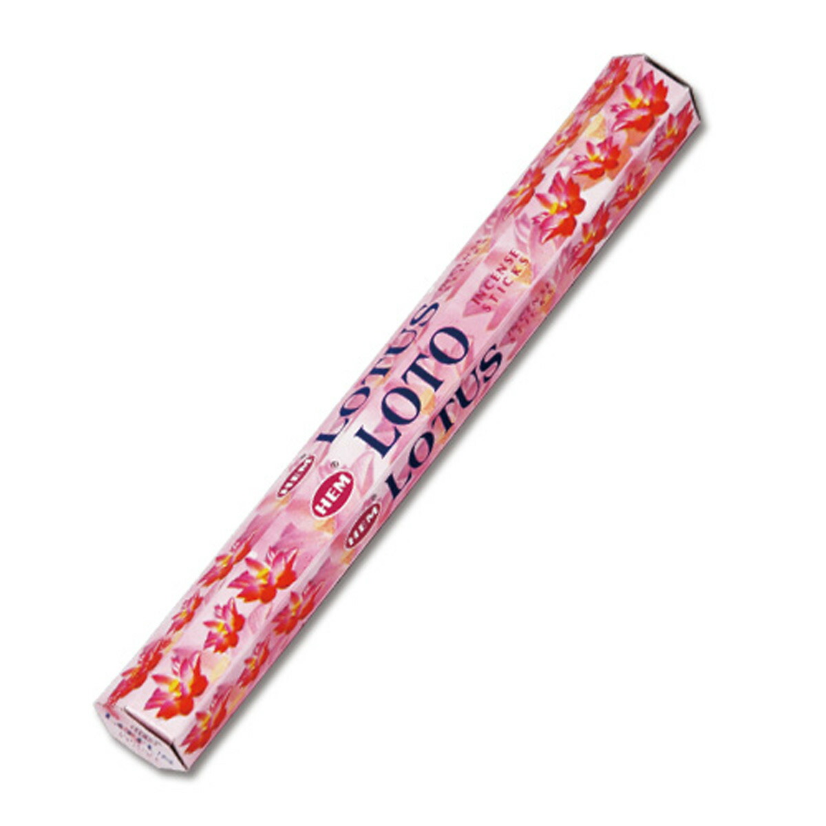 【楽天市場】ヘム HEM スティック LOTUS ロータス 1箱 約20本入り 単品 インド香 インセンス ヘキサ 六角 ヘクサ：Salada ...