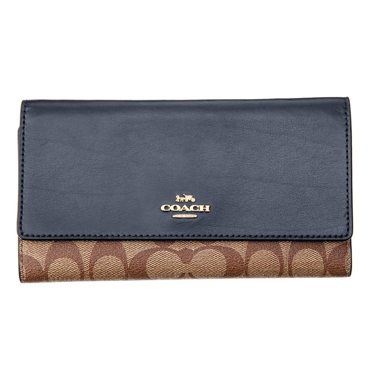 【楽天市場】コーチファクトリー アウトレット COACH FACTORY 財布 長財布 小銭入れ付き 三つ折り長財布 88024 IMDT3 ...