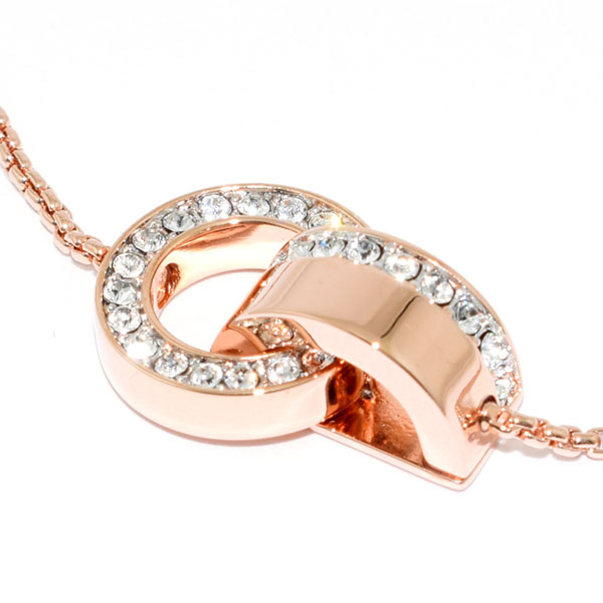 【楽天市場】スワロフスキー SWAROVSKI ブレスレット アクセサリー 5368040 hollow bracelet ホロウ ピンク ...