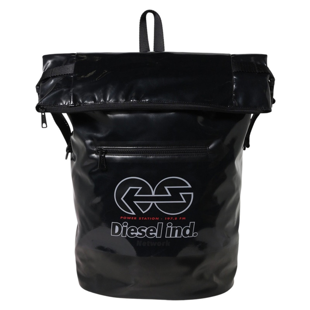 【楽天市場】ディーゼル DIESEL 口折れリュックサック X08736 P4635 T8013 メンズ ブラック：Salada Bowl-おしゃれブランド通販