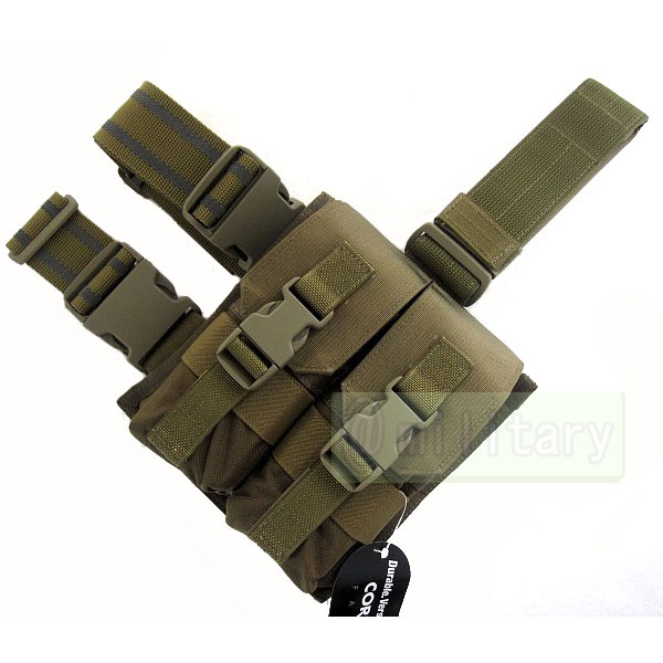 【楽天市場】FLYYE Molle Drop Leg M4/M16 MAG Pouch CB：SAMURAI