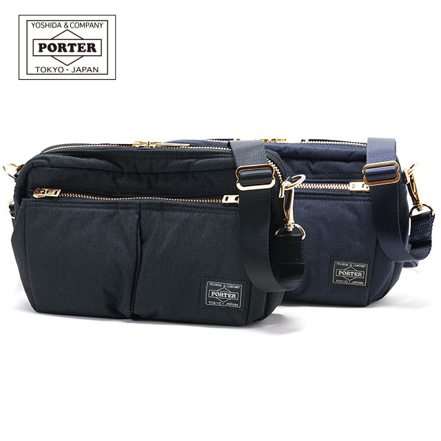【楽天市場】ポーター ドラフト ショルダーバッグ 656-06175 吉田カバン PORTER DRAFT ミニショルダーバッグ ブラック ベージュ ネイビー ナイロン：三条タナカ