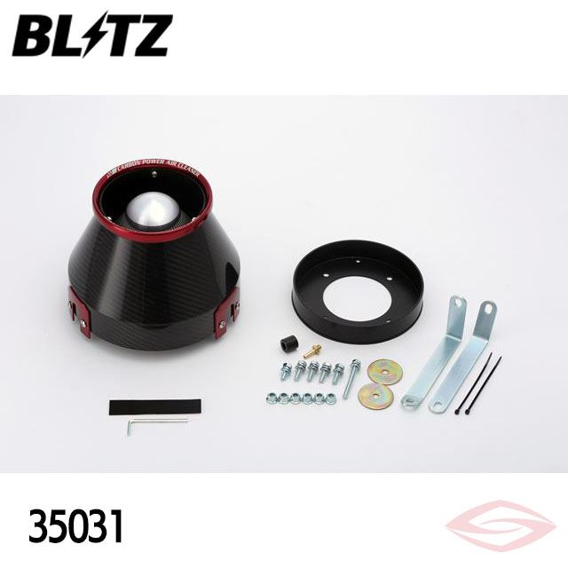 【楽天市場】BLITZ カーボンパワー エアクリーナー エクストレイル PNT30 ニッサン【35031】ブリッツ コアタイプ CARBON ...