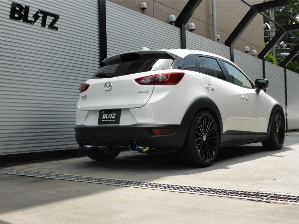 【楽天市場】BLITZ NUR-SPEC VSR StyleD NURDK5AW S5 TURBO 4WD CX-3 マツダ / マフラー 63164V ニュルスペック ブリッツ：エスクリエイト