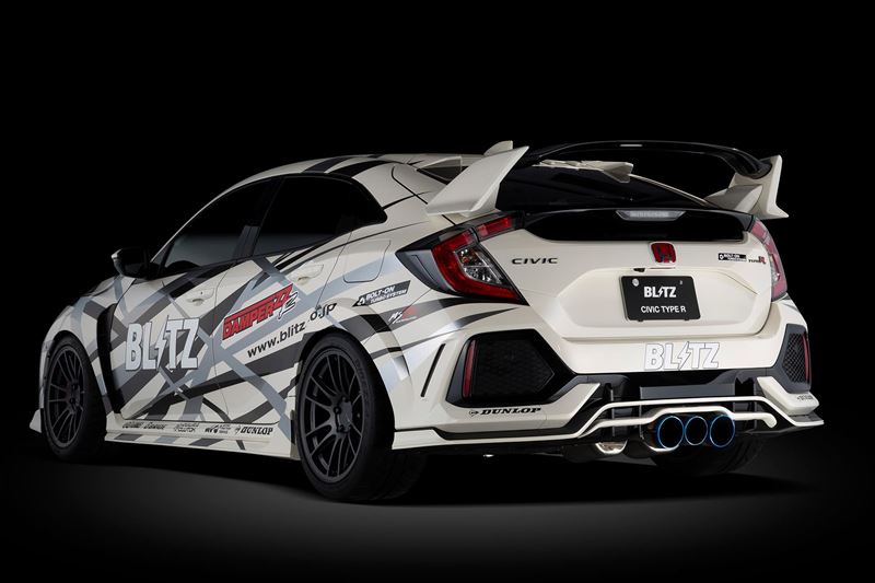 【楽天市場】BLITZ NUR-SPEC カスタムエディション FK8 K20C TURBO シビックタイプR ホンダ / マフラー ...