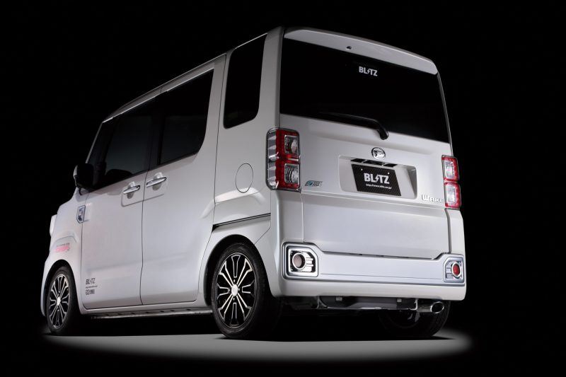 【楽天市場】BLITZ NUR-SPEC VS LA700S KF TURBO 2WD ウェイク ダイハツ / マフラー 63518 ニュルスペック ブリッツ：エスクリエイト