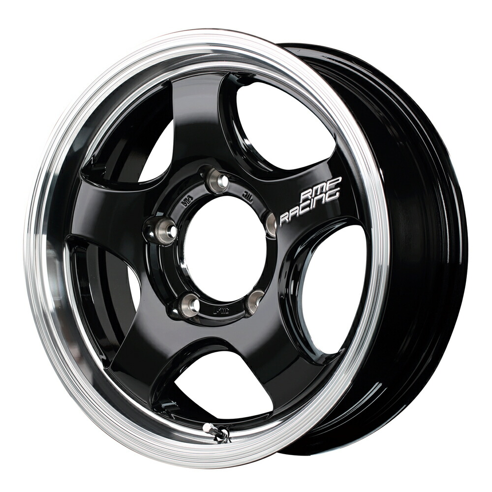 【楽天市場】RMP Racing R05-HC アルミホイール 1本 16x5.5 +20 139.7 5H(ブラック/リムポリッシュ) / 16インチ MID ジムニー サイズ：エスクリエイト